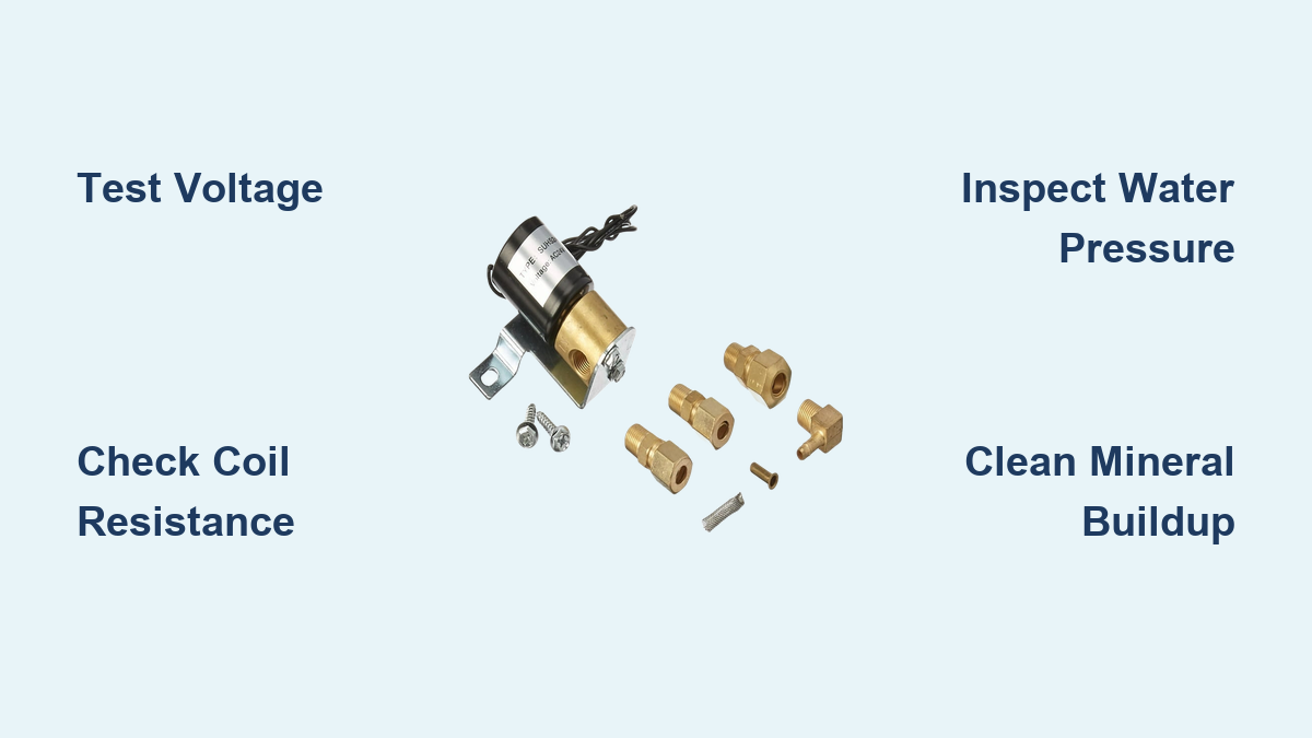 Humidifier Solenoid Valve Not Opening? Fix It Fast